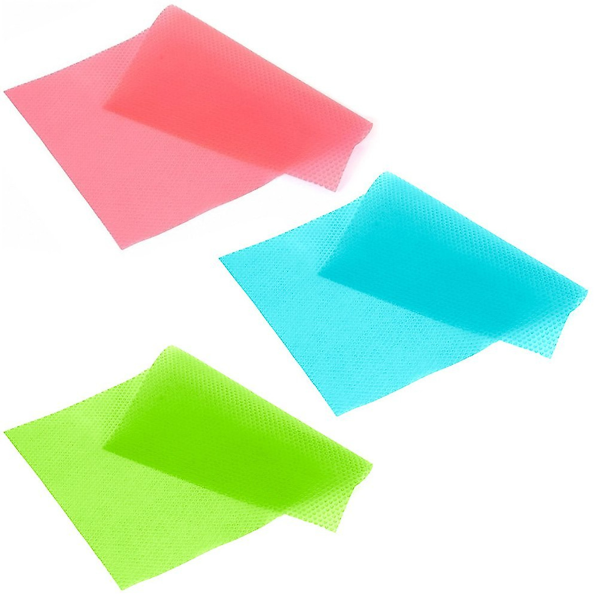 JINDIN Refrigerator Mats Liner Fridge Pads Shelves Liner for Keeping Vegetables Fruit Fresh Drawer Pad Table Mat 4pcs/lot Pink