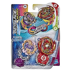BEYBLADE Burst Rise Hypersphere Dual Pack Master Devolos D5 and Forneus F5-2 Right-Spin Battling Top Toys, Ages 8 and Up