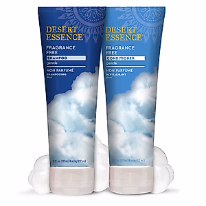 Desert Essence Conditioner, Fragrance-Free, Pack of 4