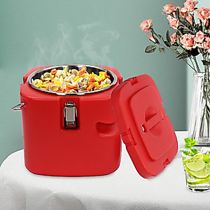 Insulated Soup Container Portable Food Warmer Insulated Soup Carrier Coolers 2.5 Gallon Commercial Food Warmer Stainless Steel Lining