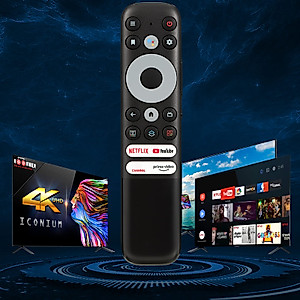 RC902N FMR1 Voice Remote Control for TCL Mini-LED QLED 4K UHD Smart TV