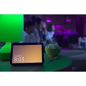 Echo Show 8 (2nd Gen, 2021 release) | HD smart display with Alexa and 13 MP camera | Glacier White