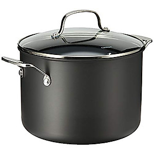 Cuisinart Chef's Classic Nonstick Hard-Anodized 8-Quart Stockpot with Lid,Black