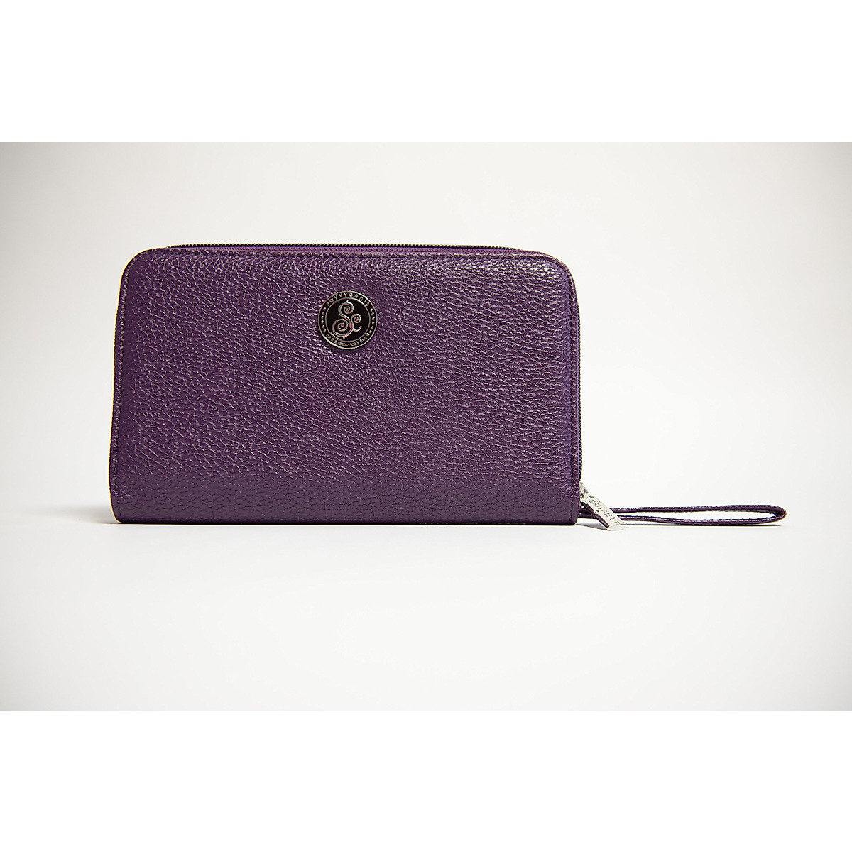 Savvycents Cash Budgeting Wallet (Purple), Zip Around, Accordion File System, Wristlet Strap, Women's Wallet