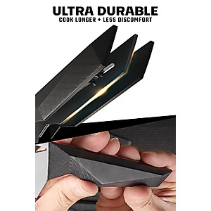 DALSTRONG Cheese Knife Set - 4-Piece - Shadow Black Series - Black Titanium Nitride Coated - High Carbon - 7CR17MOV-X Vacuum Treated Steel Cheese Knives Set - Sheath - Soft Hard Cheese - NSF Certified