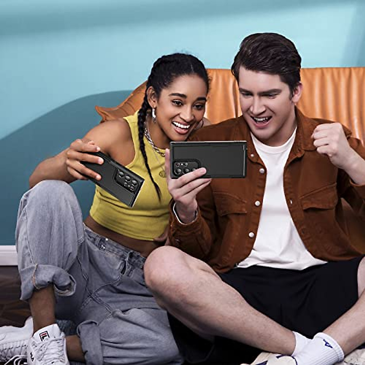 Vipcase for Samsung Galaxy S23 Ultra Case, 𝗗𝘂𝗮𝗹 𝗟𝗮𝘆𝗲𝗿𝘀 Protection S23 Ultra Case, Military Grade Shockproof Galaxy S23 Ultra Case, Heavy Duty Samsung S23 Ultra Case 5G 6.8" 2023 - Black