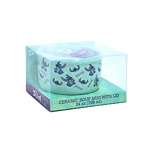 Hot Topic Disney Lilo & Stitch Soup Mug With Lid