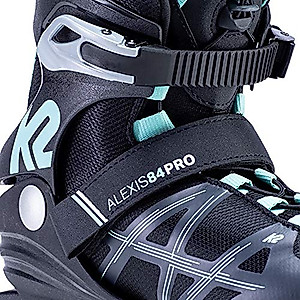 K2 Skate Womens Alexis 84 Pro Inline Skate, Black_Blue