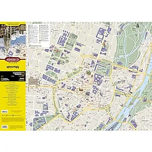Munich Map (National Geographic Destination City Map)