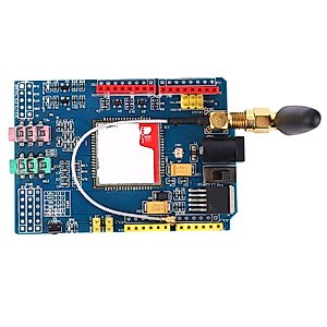 SIM, GPS Founder Expansion Board SIM900 850 900 1800 1900 MHz GPRS GSM Module with Antenna Compatible for, GPS System Accessories