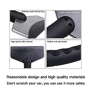 Fillady 4 PCS Scraper Tool 7" Sticker/Paint Scraper Remover for Cleaning Paint, Caulk, Adhesive, Label, Decal, Sticker from Window, Glass, Tile, Floor, Stove Top