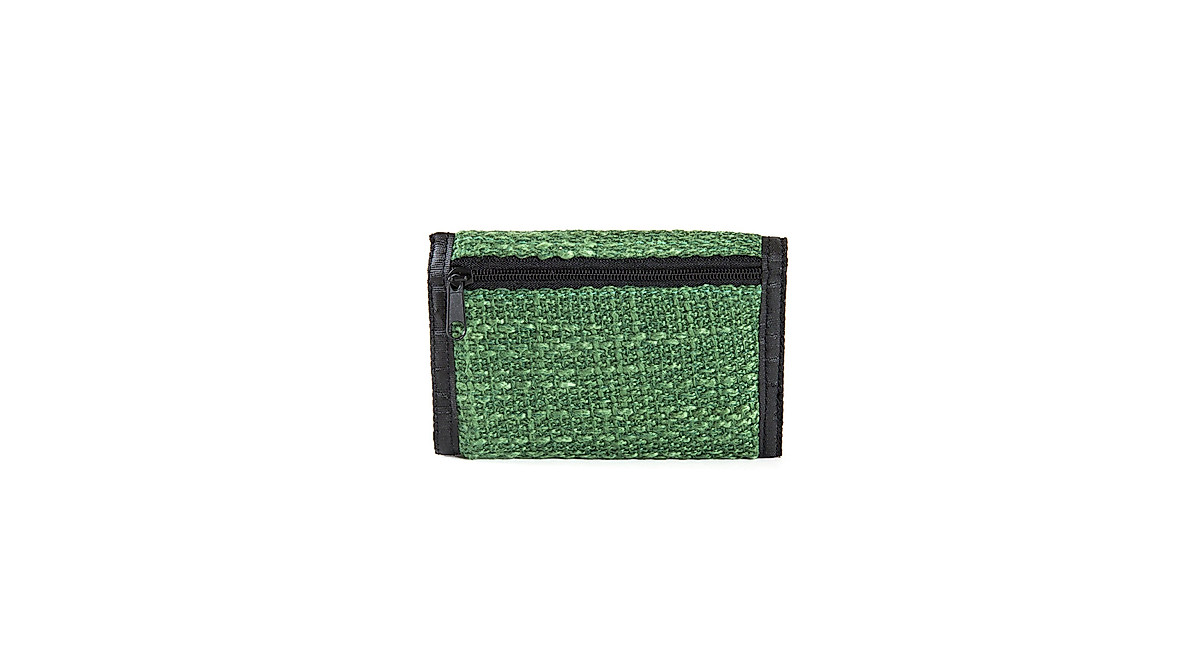 DIME BAGS Trifold Hemp Wallet - Eco-Friendly & Secure Design