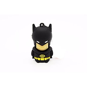 2.0 Batman Super Hero 32GB USB External Hard Drive Flash Thumb Drive Storage Device Cute Novelty Memory Stick U Disk Cartoon