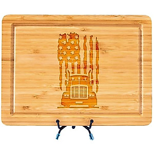 American Flag Cutting Board, Engraved Flag Board, Patriotic Board, 4th of July Board, Gift for Soldiers, Memorial Day, Independence Day Gift