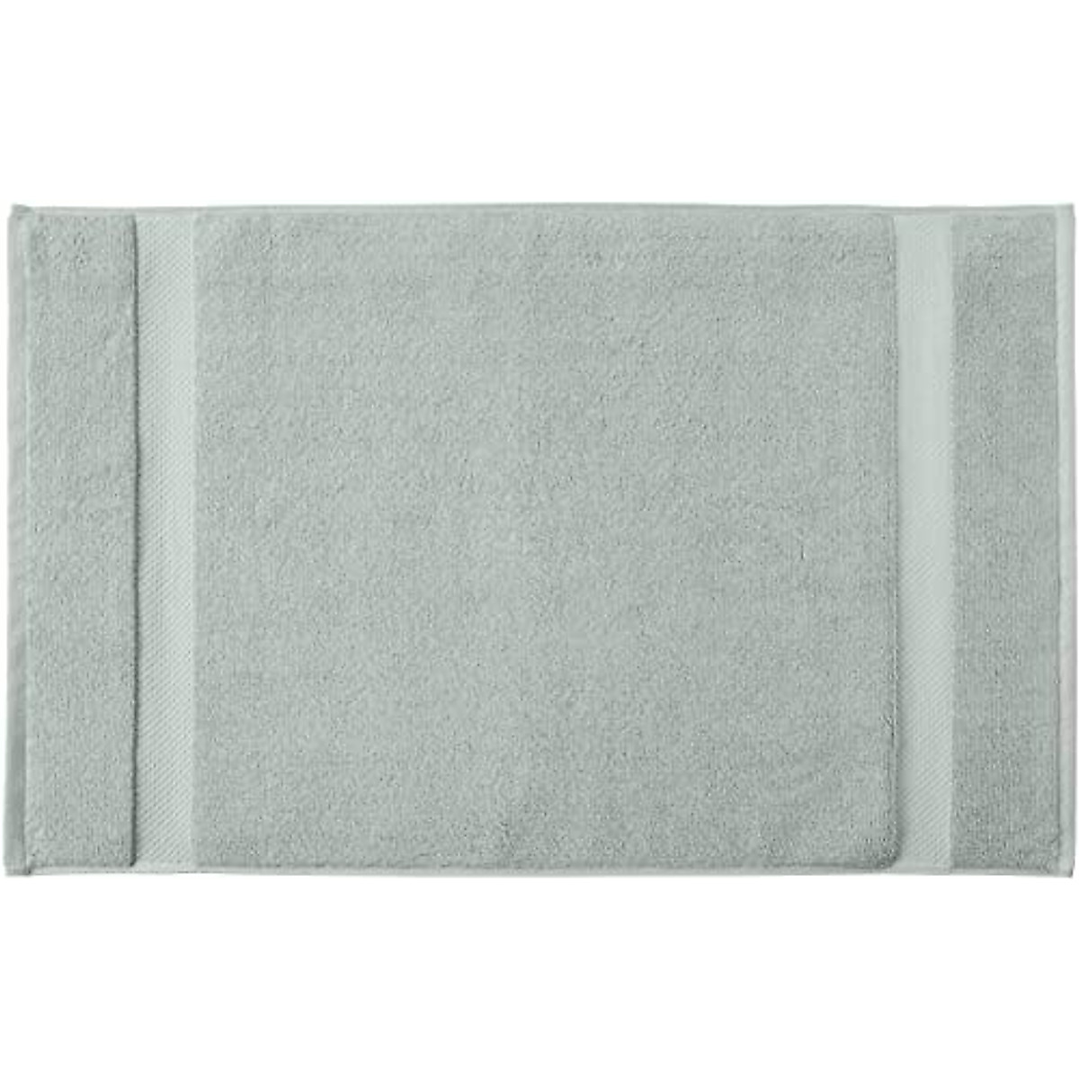 Amazon Aware 100% Organic Cotton Bathroom Bath Mat, Sage Green, 31" L x 20" W