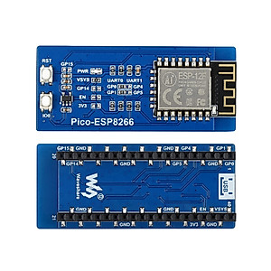 for Raspberry Pi Pico ESP8266 WiFi Module WiFi Expansion Board Based on ESP8266,Supports TCP/UDP Protocol, IEEE 802.11b/g/n WiFi Standard,115200 BPS UART Baudrate