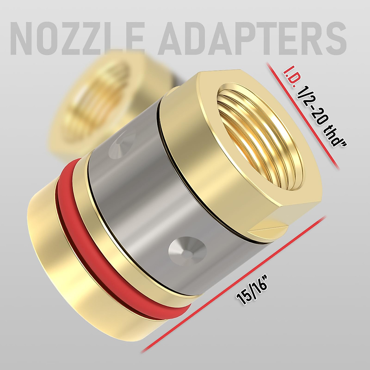 YESWELDER MIG Welding Gun Accessory Kit .035" Tip-Nozzle-Diffuser for Miller Millermatic M-25/M-40 Hobart Torch