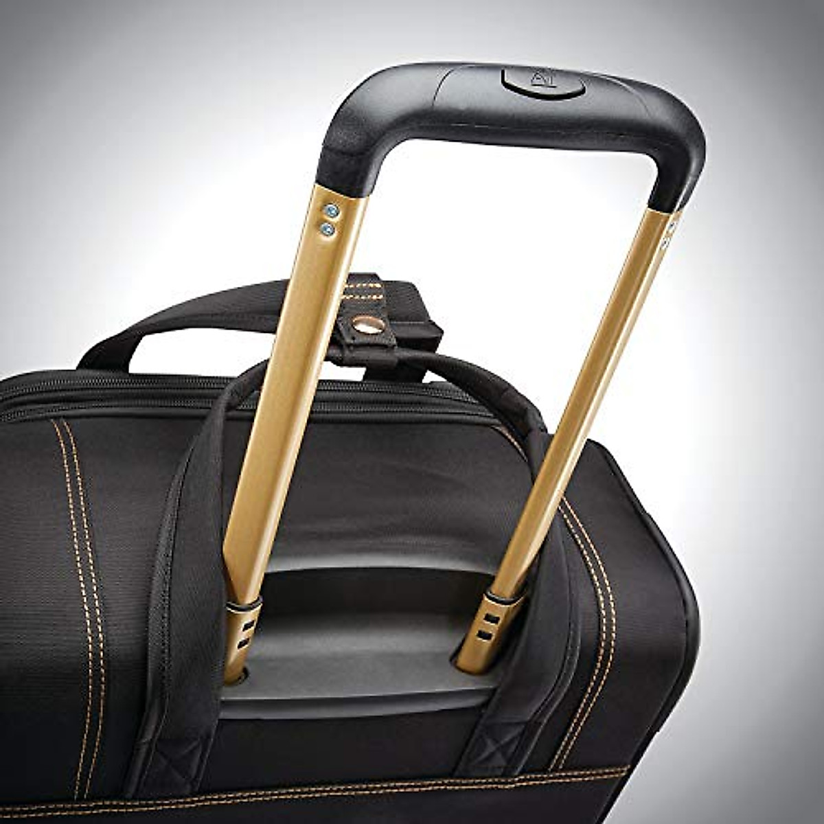 American Tourister Belle Voyage Softside Luggage with Spinner Wheels, Black, Carry-On 21-Inch