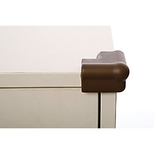 Dreambaby Foam Corner Cushions, Brown, 4 Pack