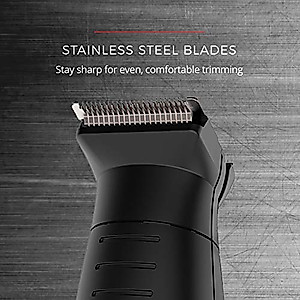 Remington PG6171 The Crafter - Beard Boss Style and Detail Kit, Beard Trimmer, Grooming Set, Platinum, 11 Pieces