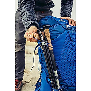 Gregory Mountain Products Zulu 40 Liter Men's Hiking Backpack, Empire Blue, Small/Medium