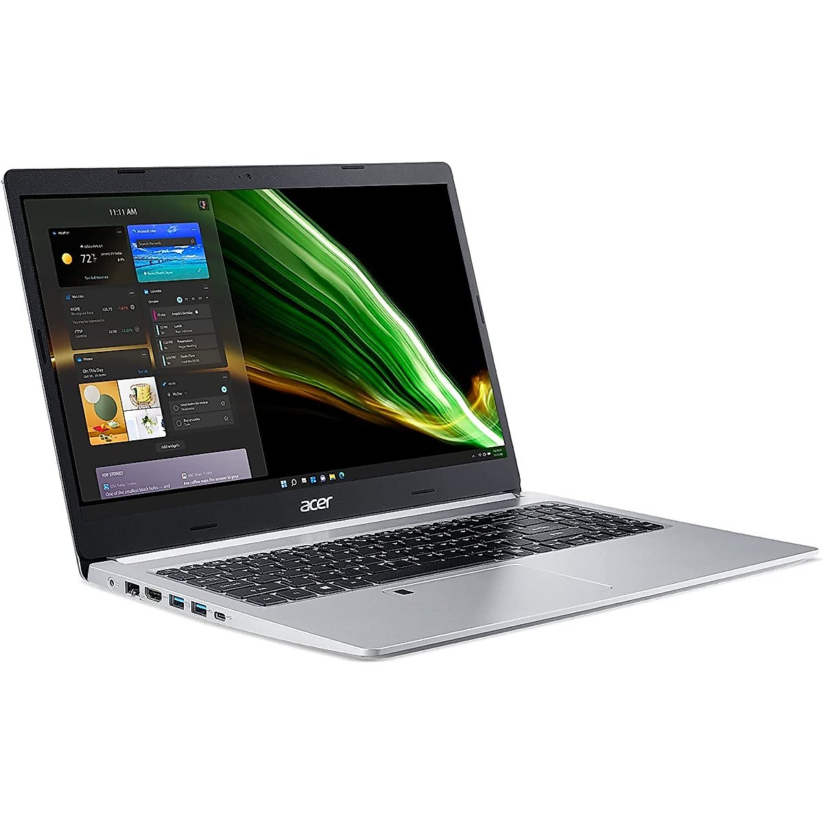 Acer Aspire 5 A515 Laptop 2022 15.6” FHD 1920 x 1080 Display AMD Ryzen 7 3700U, 4-core, AMD Radeon Graphics, 8GB DDR4, 256GB SSD, Backlit Keyboard, Fingerprint, Wi-Fi 6, Windows 11 Home