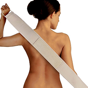 Slick- Exfoliating Loofah Back Scrubber for Shower, Back Scrubber, Loofah Back Scrubber, Shower Back Scrubber, Back Washer, Back Exfoliator, Exfoliating Back Scrubber, Back Cleaner for Shower