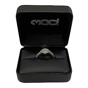 Harley-Davidson Women's Ring, Silver Bling Bar & Shield Band, Silver HDR0159 (6)