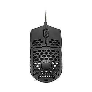 Cooler Master MM710 53G Gaming Mouse with Lightweight Honeycomb Shell, Ultralight Ultraweave Cable, Pixart 3389 16000 DPI Optical Sensor