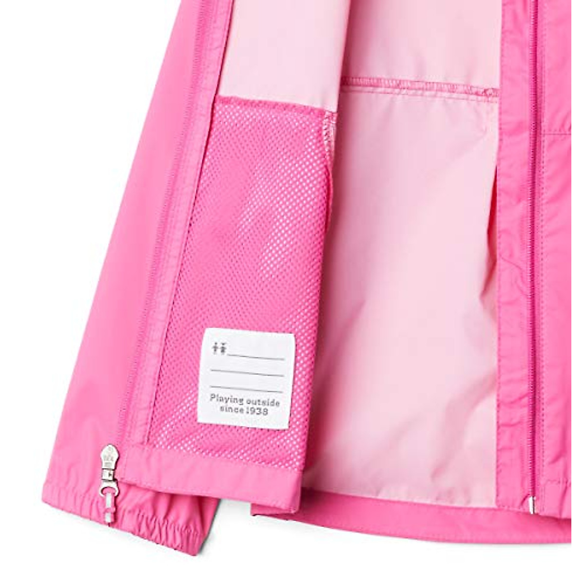 Columbia Girls' Toddler Switchback II Jacket, Pink Ice, 2T