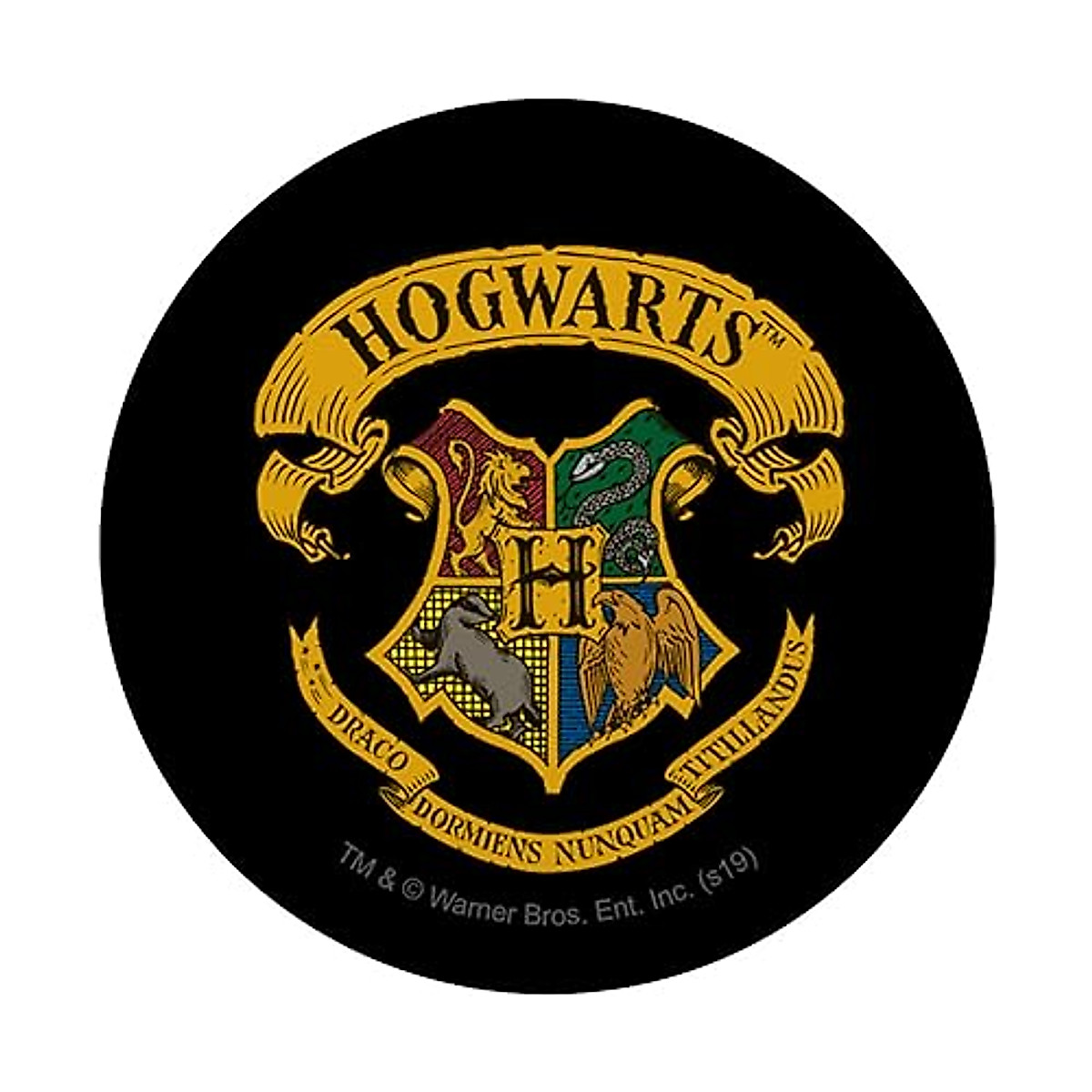 Harry Potter Ilustrated Hogwart's Crest PopSockets Standard PopGrip