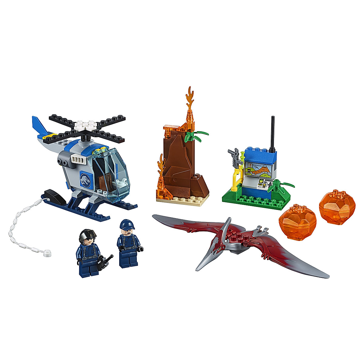 LEGO Juniors/4+ Jurassic World Pteranodon Escape 10756 Building Kit (84 Pieces)