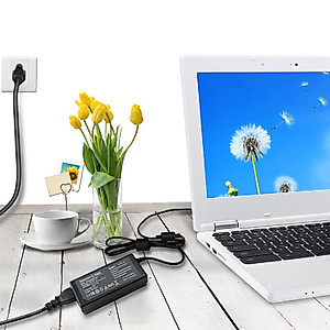 USB-C Docking Station Laptop Charger 45W for Dell Adapter XPS 13 9360 9365 9370 9333 9380 Inspiron 14 7437 Latitude 7390 2in1 7275 7370 5175 5285 5290-2in1 LA45NM150 04RYWW 0HDCY5 Type C (USBC)