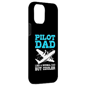 iPhone 13 Pro Max Pilot Dad Airplane Aviation Flying Helicopter Graphic Case