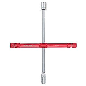 Craftsman CMMT98342 CRFT Cross-Wrench, Red