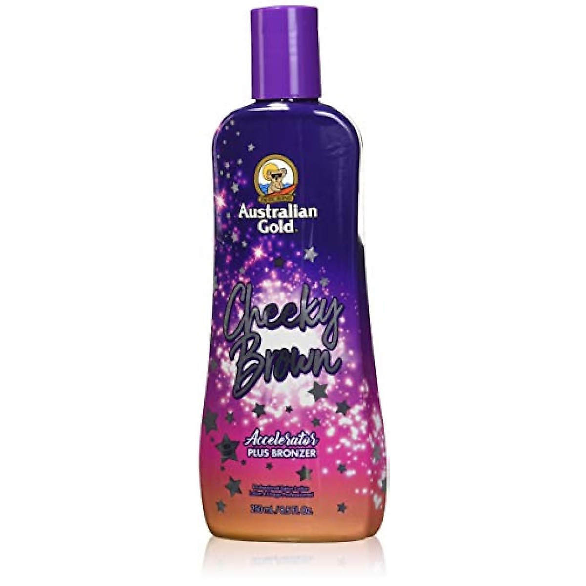 Australian Gold, CHEEKY BROWN Accelerator Dark Natural Bronzers, Tanning Bed Lotion 8.5 oz