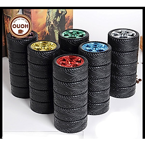 OUOH 320ML My Car Tire Thermos Cups Stainless Coffee Mug Vacuum Silica Gel Bottle Travel Coffee Tea Thermal Insulation Water Bottle (white)