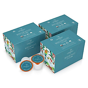 Lifeboost Medium Roast Low Acid Coffee K Cups - Single Origin Mold Free Non-GMO Organic Coffee Pods - Compatible with Keurig & Keurig 2 Machines - 10 Count
