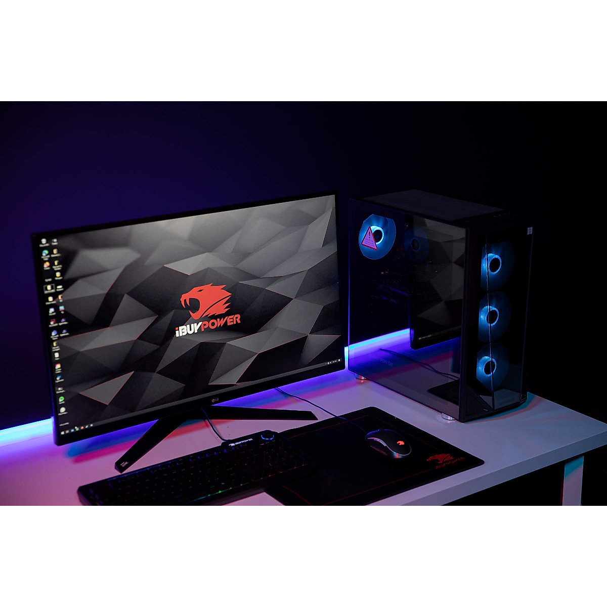 iBUYPOWER Pro Gaming PC Computer Desktop TraceMR 231i (Intel i5-11400F 2.6GHz, GeForce RTX 2060 6GB, 16GB DDR4 RAM, 480 GB SSD, WiFi Ready, Windows 11 Home)