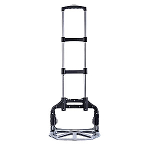 APOLLOLIFT Folding Hand Trucks, Stair Climbing Cart Heavy DutyPortable Folding Trolley for Upstairs Cargo Transportation, Adjustable Telescoping Handle 150lb Capacity | 39 Inch Tall Hand