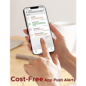 X-Sense Smart Smoke Detector Fire Alarm with Replaceable Battery, Wi-Fi Smoke Detector, App Notifications with Optional 24/7 Professional Monitoring Service, XS01-WX, 1-Pack