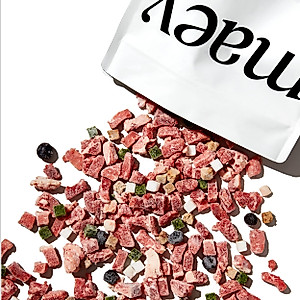 Maev Raw Dog Food, Better Than Freeze Dried Dog Food, Flash Frozen Dog Food with Lean Beef Protein, Vitamin-Rich Organ Meat in Every Serving, Hip and Joint Formulation, Adult Dogs, 10 Pounds