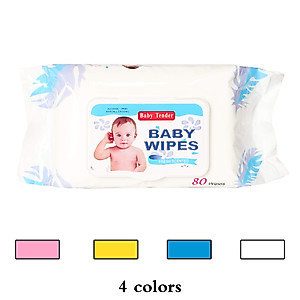 Koreyosh Baby Wipes Baby Wet Tissue Soft Cleaning Wipes Natural Wet Wipes,6 Packs,480 Wipes(1pc,80 Wipes)