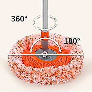 Mops for Floor Cleaning, Cleaning Mop Extendable Adjustable, Wall Cleaning Mop with Long Handle 360 ° Rotating Wall Cleaning Mop Adjustable Dry and Wet Dust Mop Cleaner for Floor Window Wall