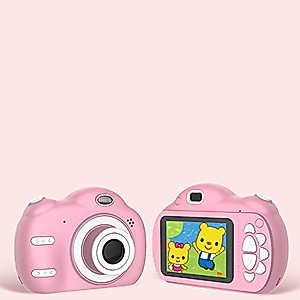 LKYBOA Children's Digital Camera Can Take Pictures and Video Baby Photography HD Children Men and Women Toys Birthday Gifts (Color : B)