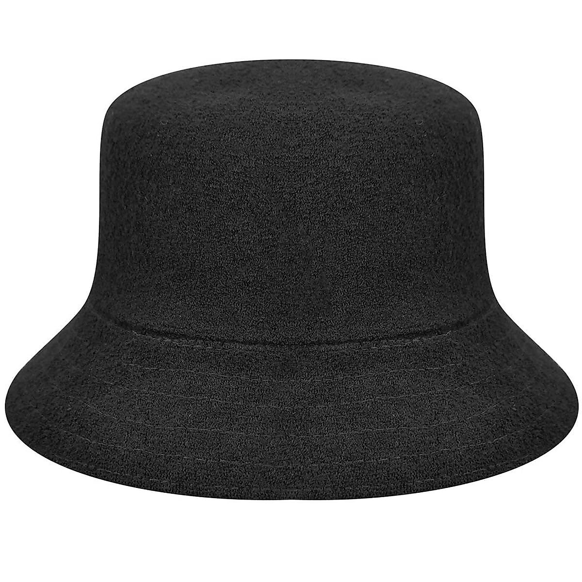 Kangol Bermuda Bucket Hat, Fashion Hats for Men and Women, Large, Black