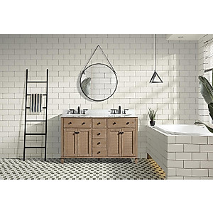 Ari Kitchen & Bath Annie 55" Bathroom Vanity Weathered Fir