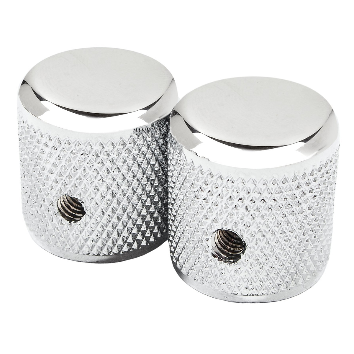 Fender Pure Vintage 58 Telecaster Knurled Knobs, Chrome