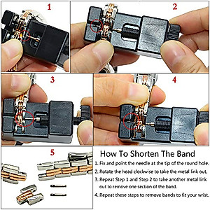 Pard Delicate Women Smart Watch, Heart Rate Blood Pressure Fitness Tracker for Ladies, Gold