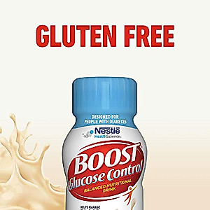 Boost Ready To Drink, Glucose Control Vanilla, 8 FL ounce (Pack of 24)